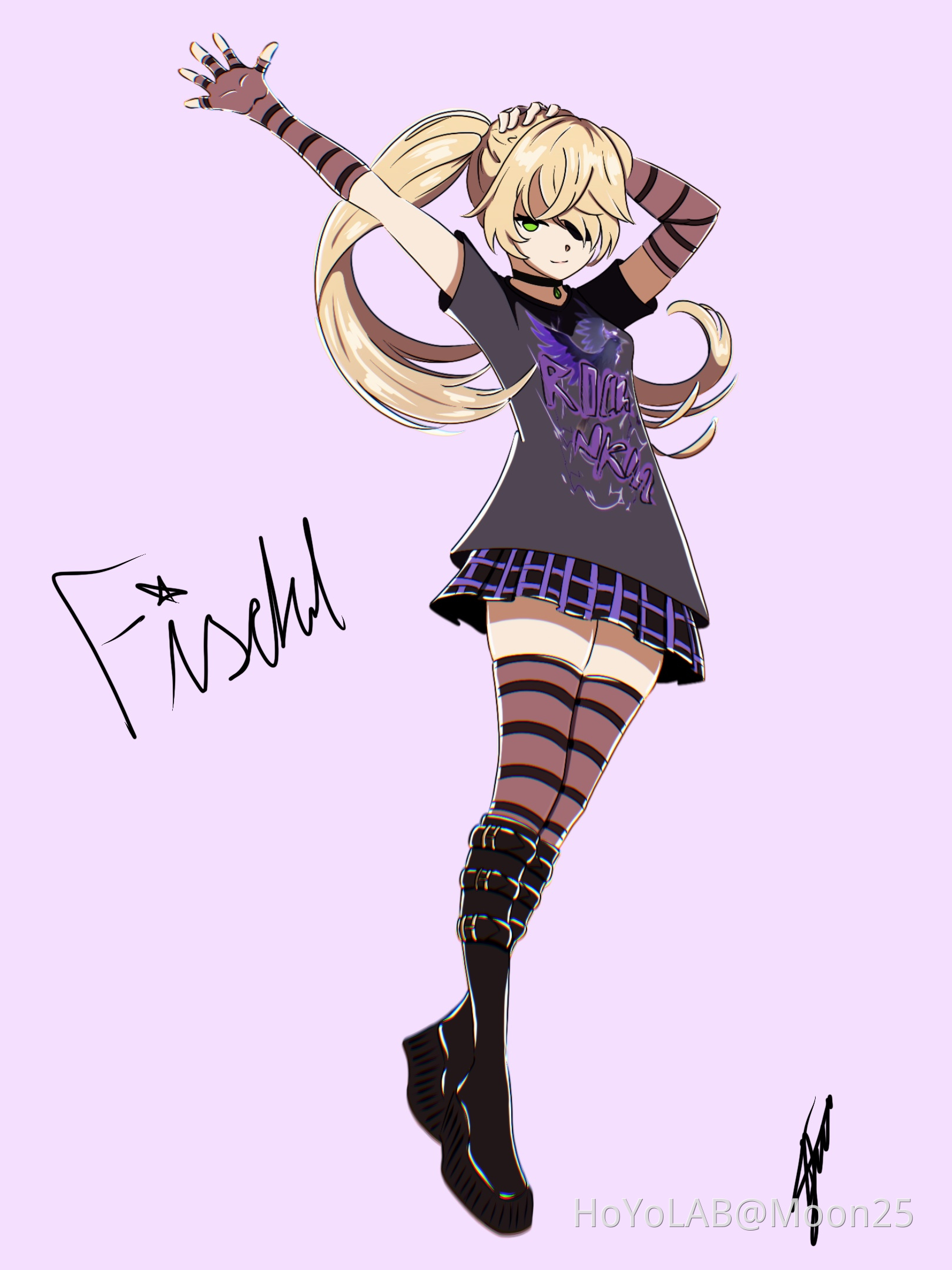 Our Goth Girl Fischl Genshin Impact | HoYoLAB