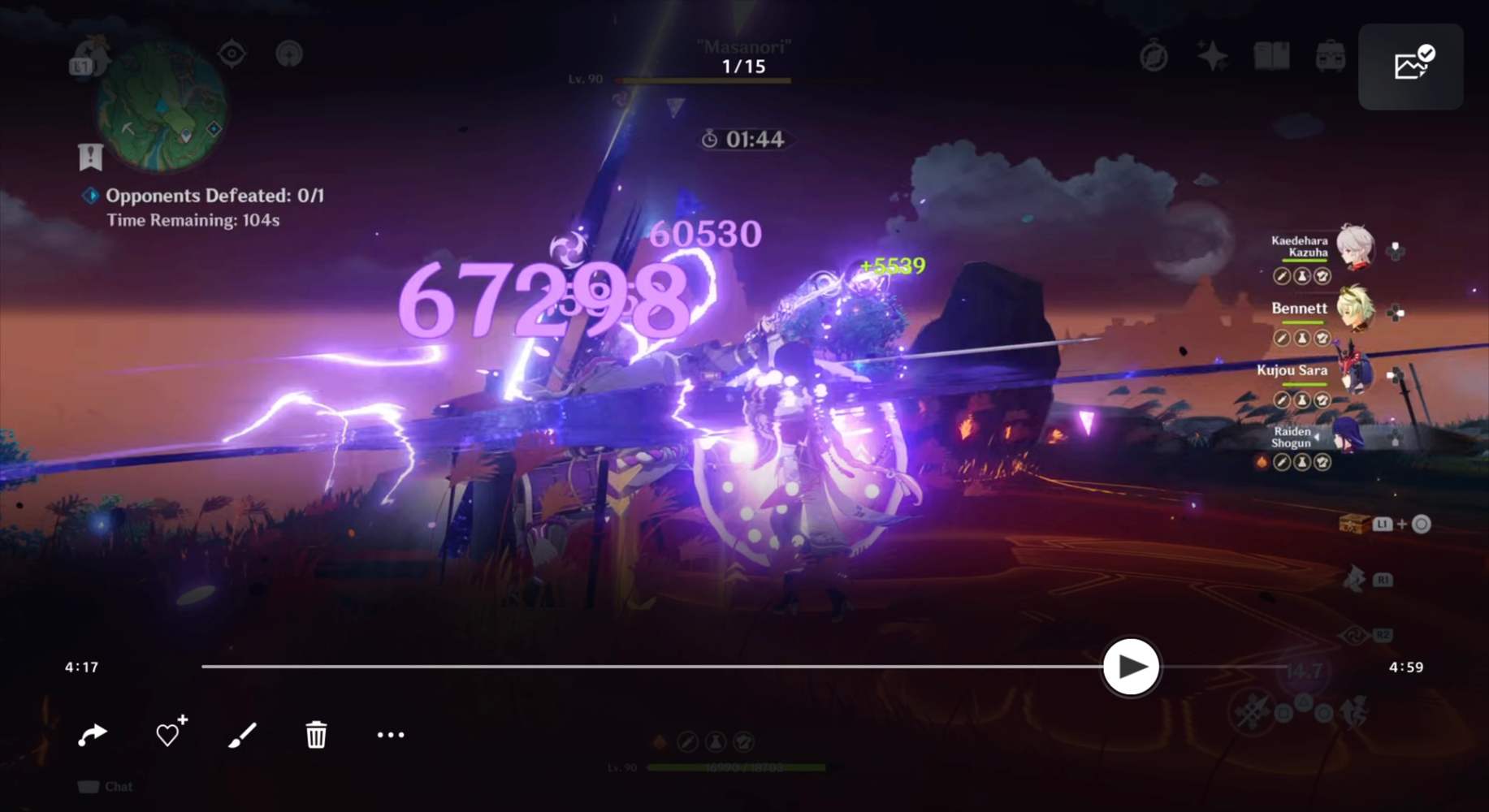 Raiden Hyper Carry Damage Test Pt.2 Genshin Impact | HoYoLAB