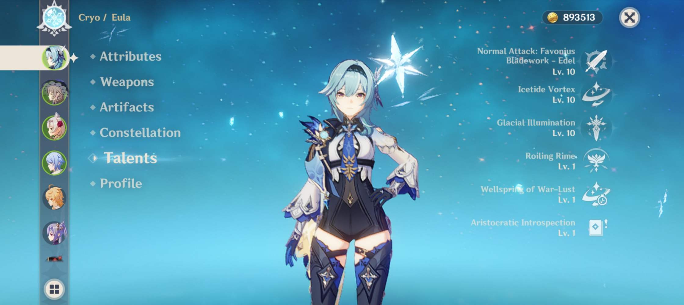 My Best Character so far, Eula😍 Genshin Impact | HoYoLAB