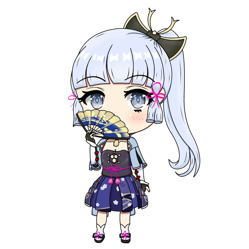 Kamisato Ayaka (chibi) Genshin Impact | HoYoLAB