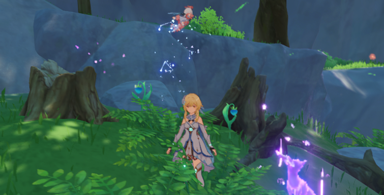 Paimon tried to run away from the Traveler Genshin Impact | HoYoLAB