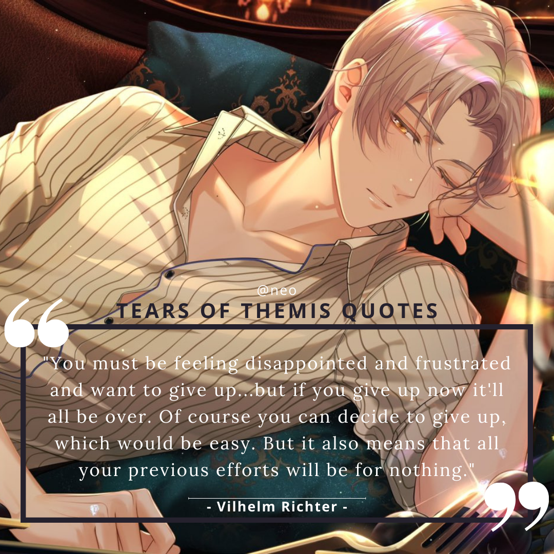 Never Give Up! - Vyn Richter Tears of Themis | HoYoLAB