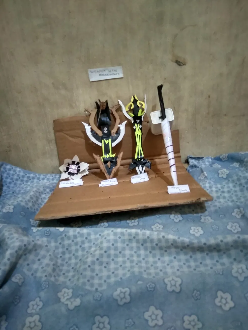 Papercraft weapon in the Honkai Impact 3 part 1 Honkai Impact 3rd | HoYoLAB