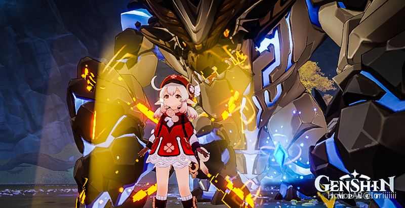 Spark Knight Klee & Her Pet (?) :D Genshin Impact | HoYoLAB