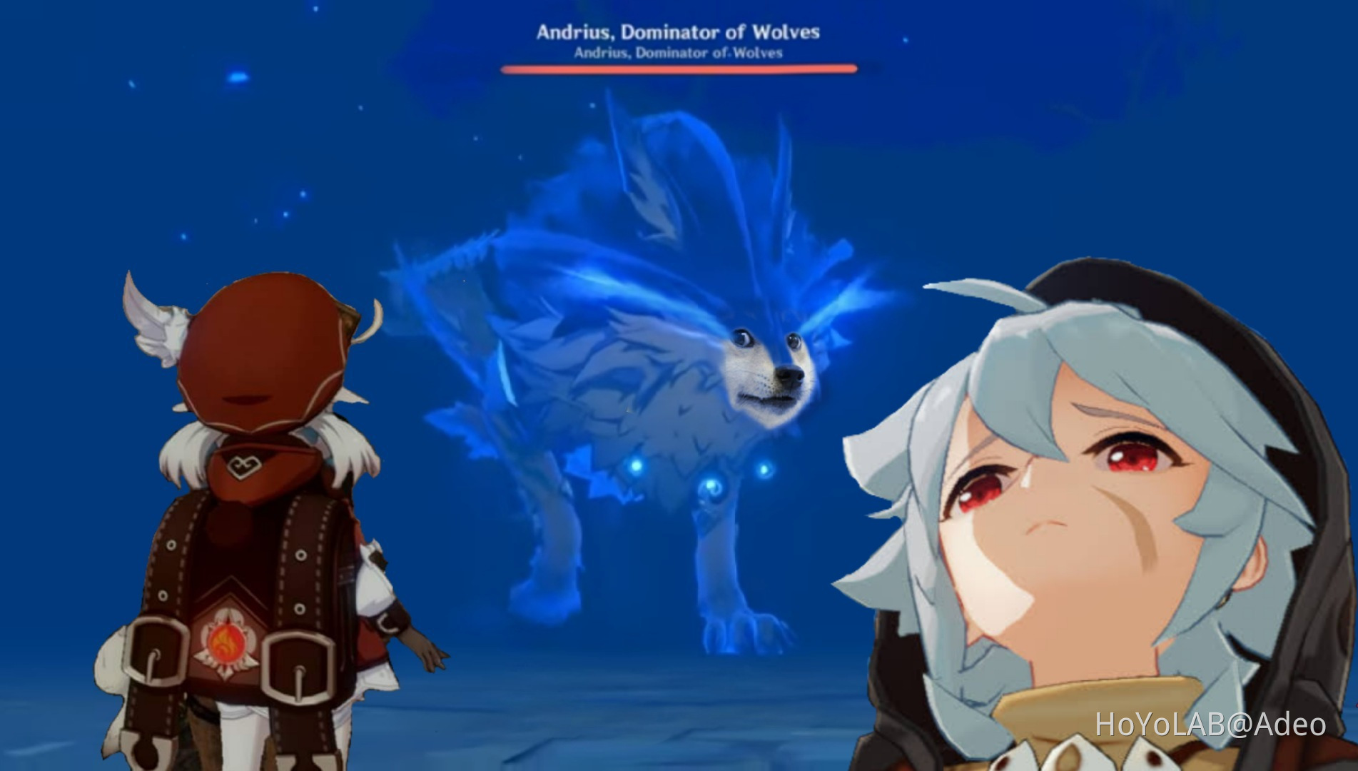 Lupus Boreas... Meet Red Burny Girl ☹️ Genshin Impact | HoYoLAB