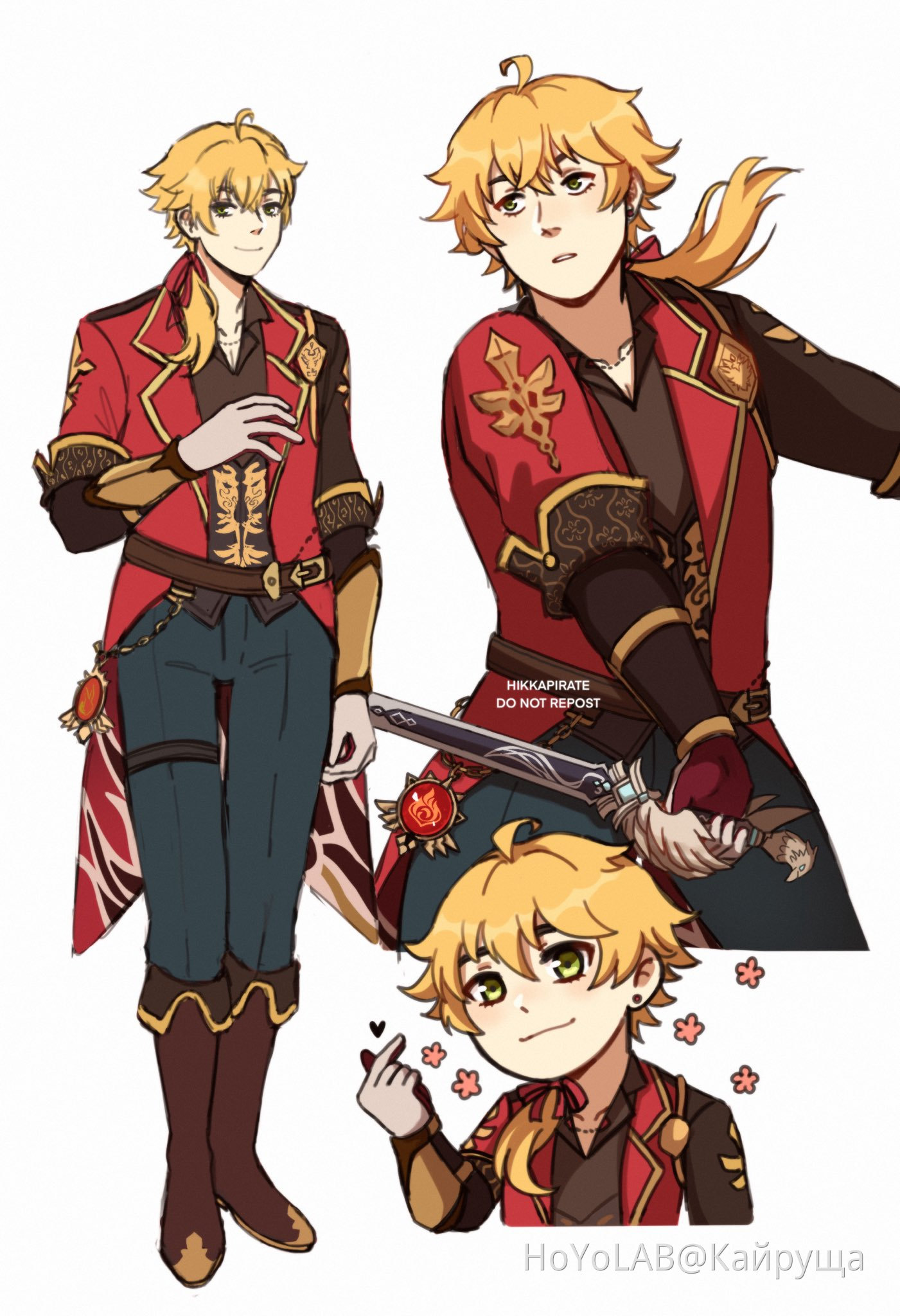 Knight of Favonius Thoma Genshin Impact | HoYoLAB