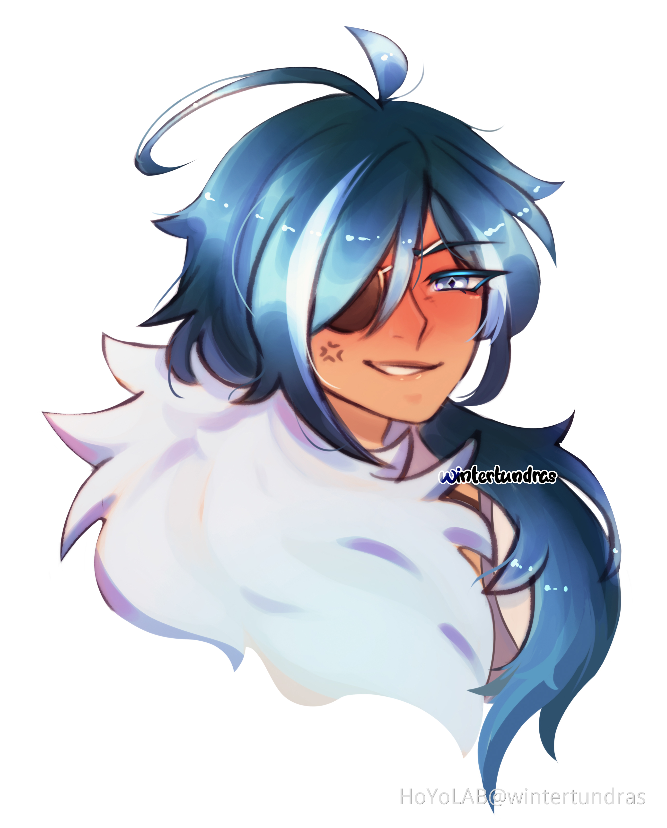 Kaeya sketches Genshin Impact | HoYoLAB