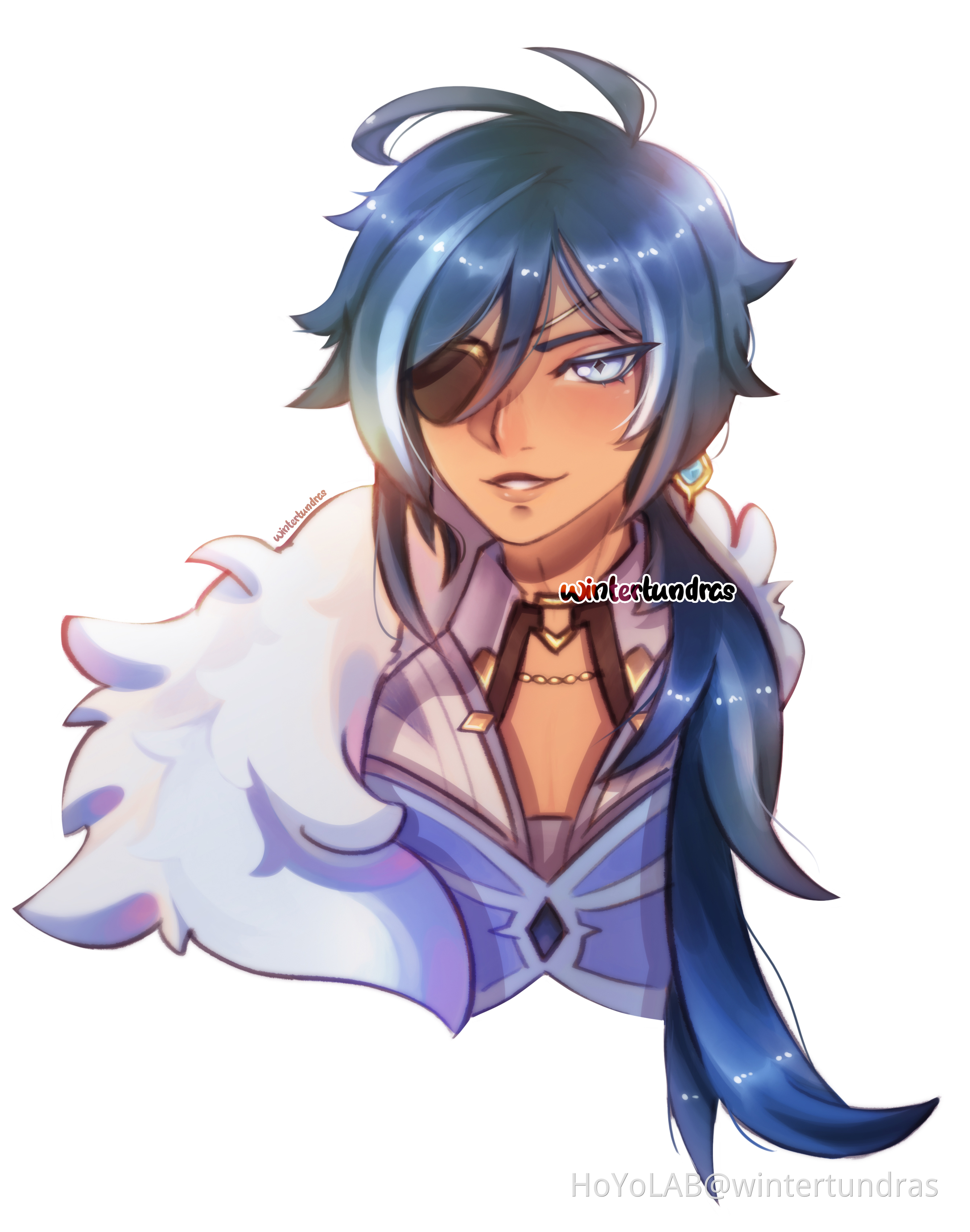 Kaeya sketches | Genshin Impact | HoYoLAB