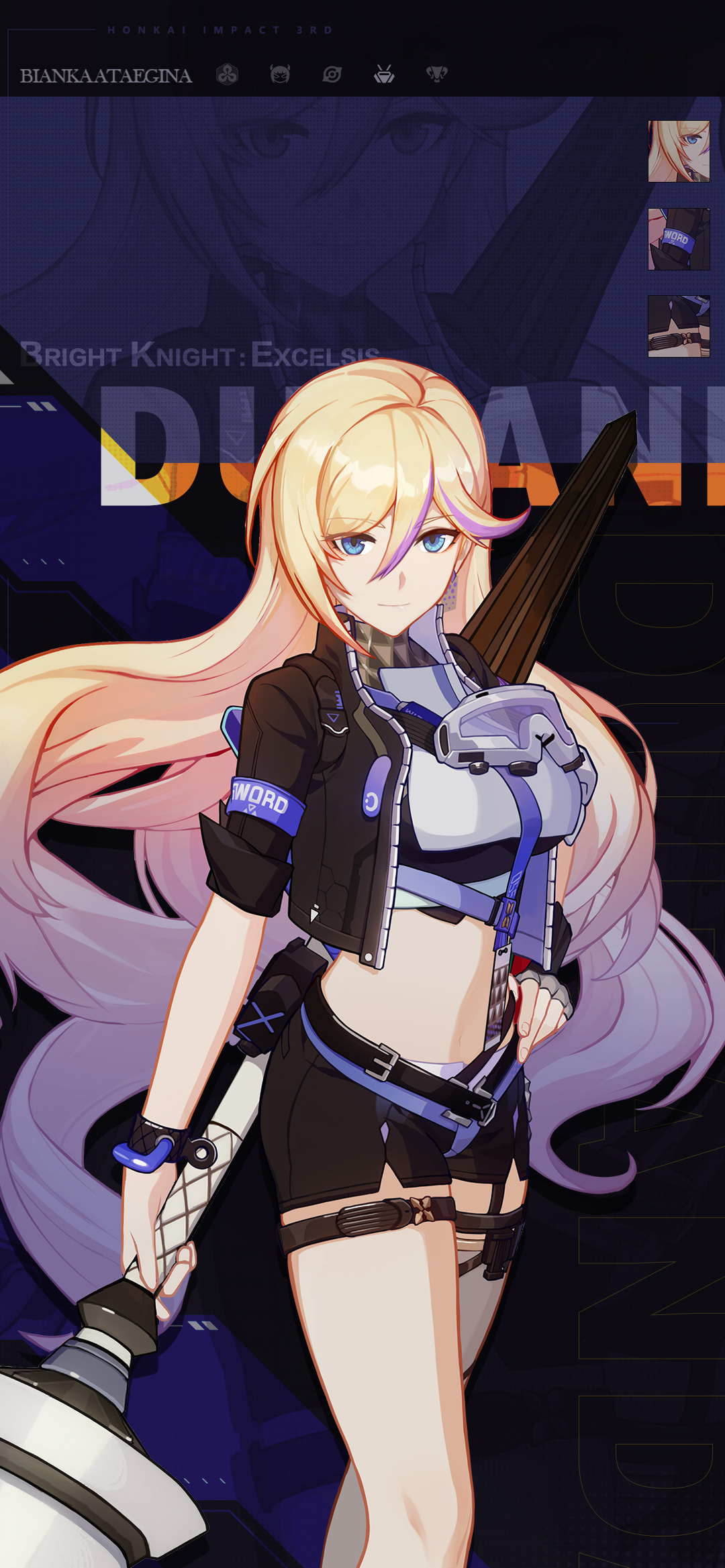 Durandal in her new outfit [Honkai Impact 3rd ver 5.7] Honkai Impact ...