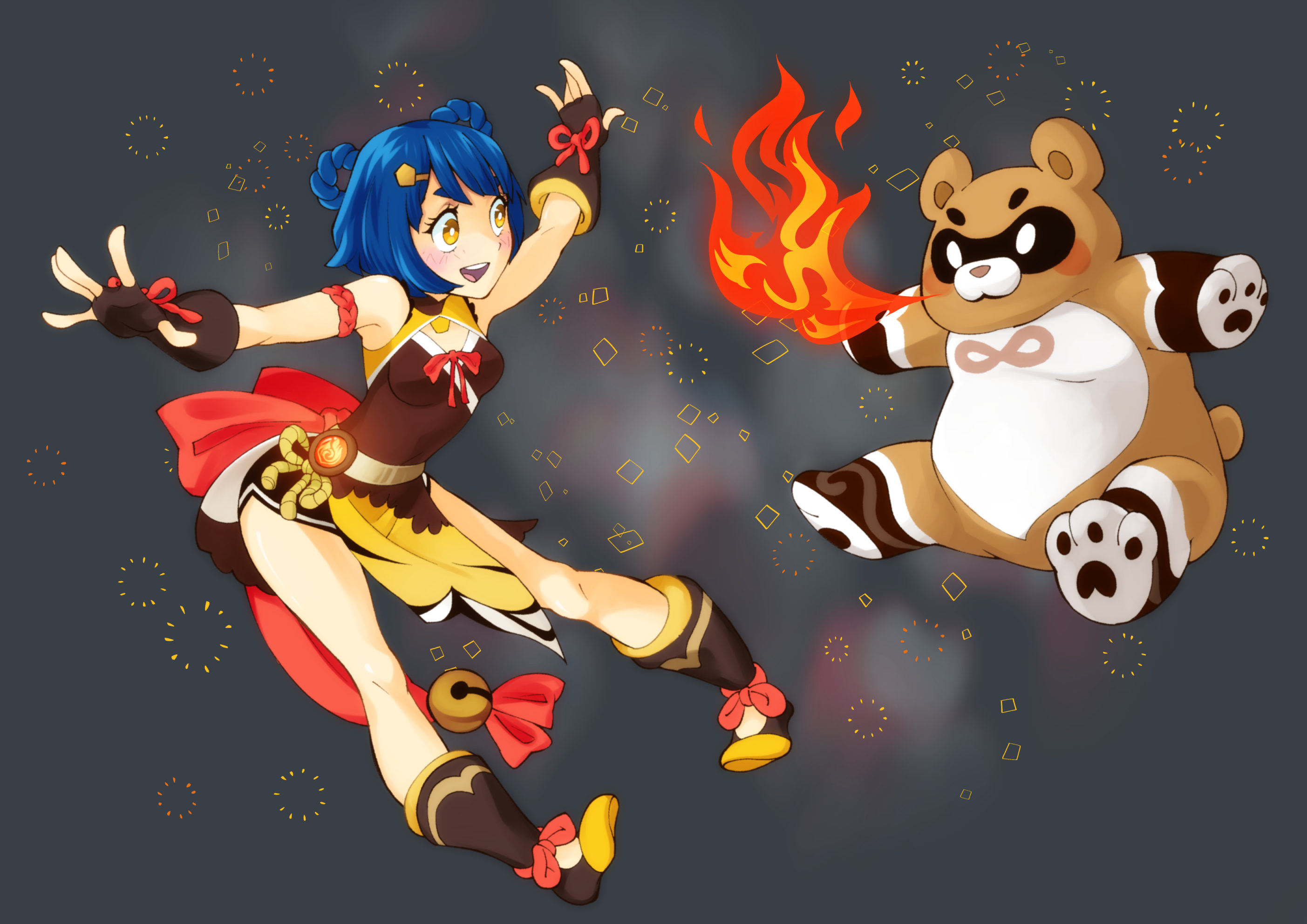 xiangling illustration Genshin Impact | HoYoLAB