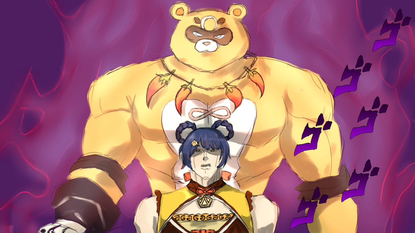 Me after oneshot cyro flower using gouba be like Genshin Impact | HoYoLAB