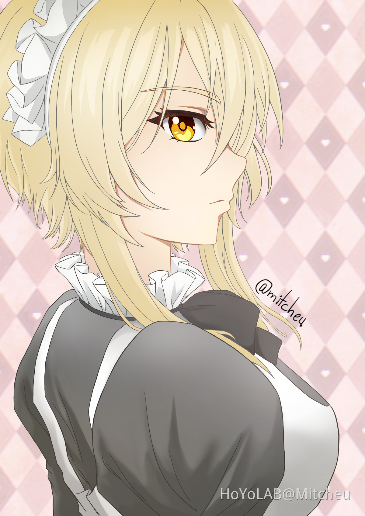 Maid Lumine for Maid Day Genshin Impact | HoYoLAB