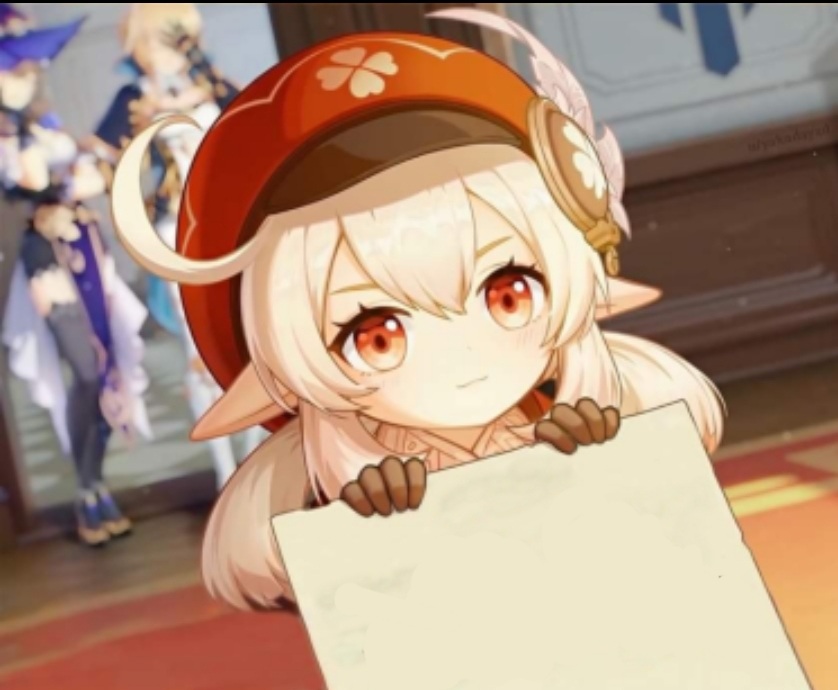 Free Klee Meme Template Genshin Impact | HoYoLAB