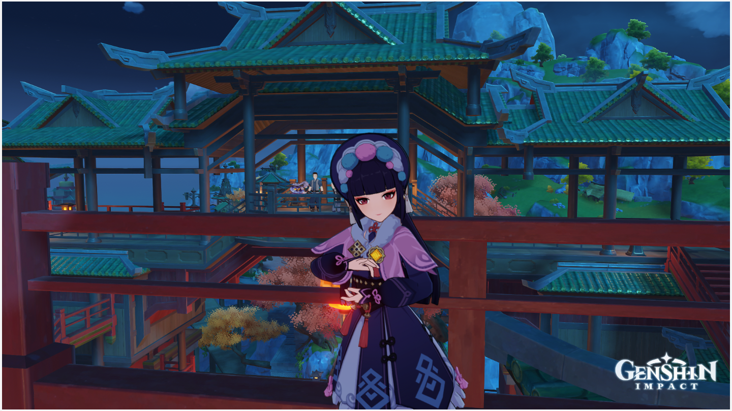 Yunjin Posing, Hidden Character? Genshin Impact | HoYoLAB