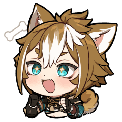 Chibi Pardo in Gorou poses Honkai Impact 3rd | HoYoLAB