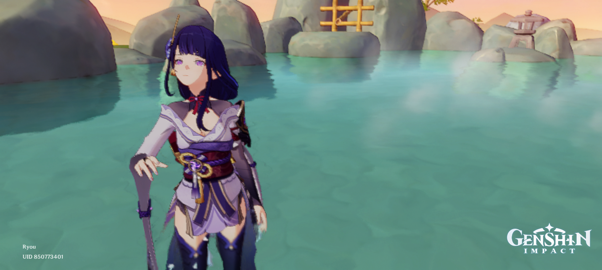 Photos in the... hot spring... | Genshin Impact | HoYoLAB