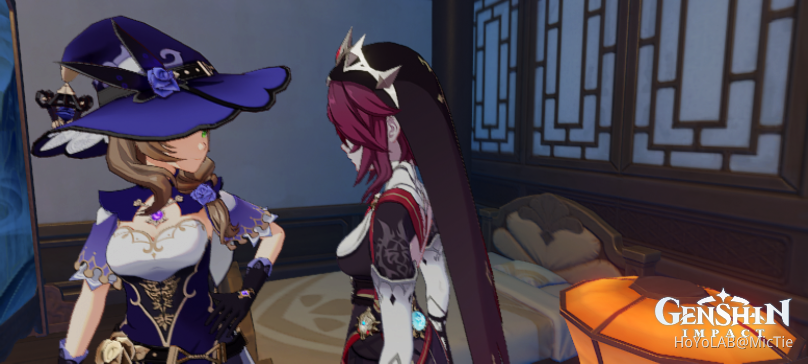 Staring contest.. Genshin Impact | HoYoLAB