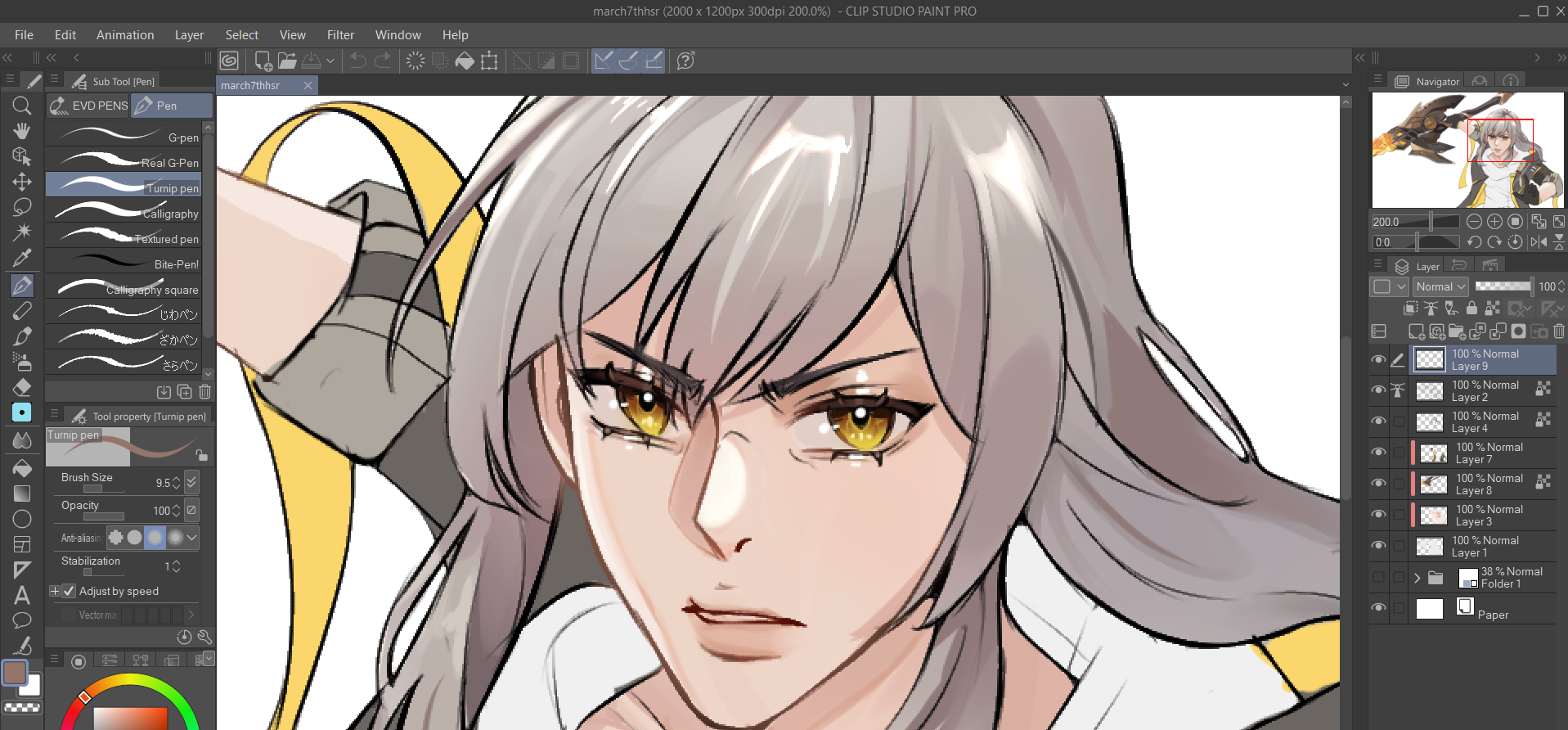 Experimenting with new eye coloring [HSR Fanart] Honkai: Star Rail ...