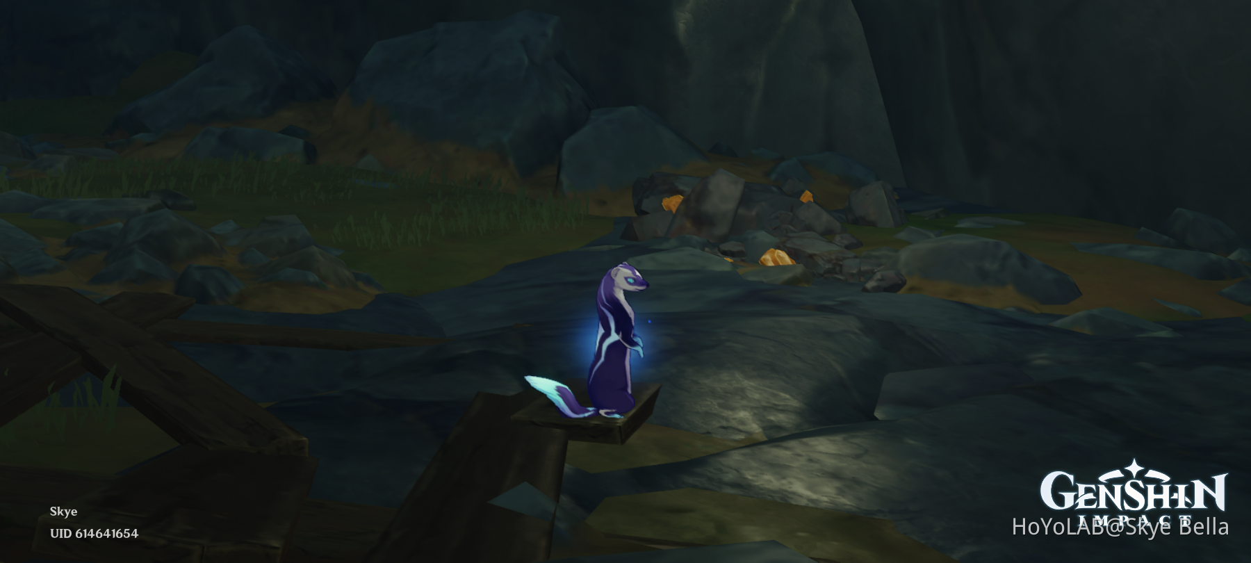 glowing creature at Chasm liyue Genshin Impact | HoYoLAB