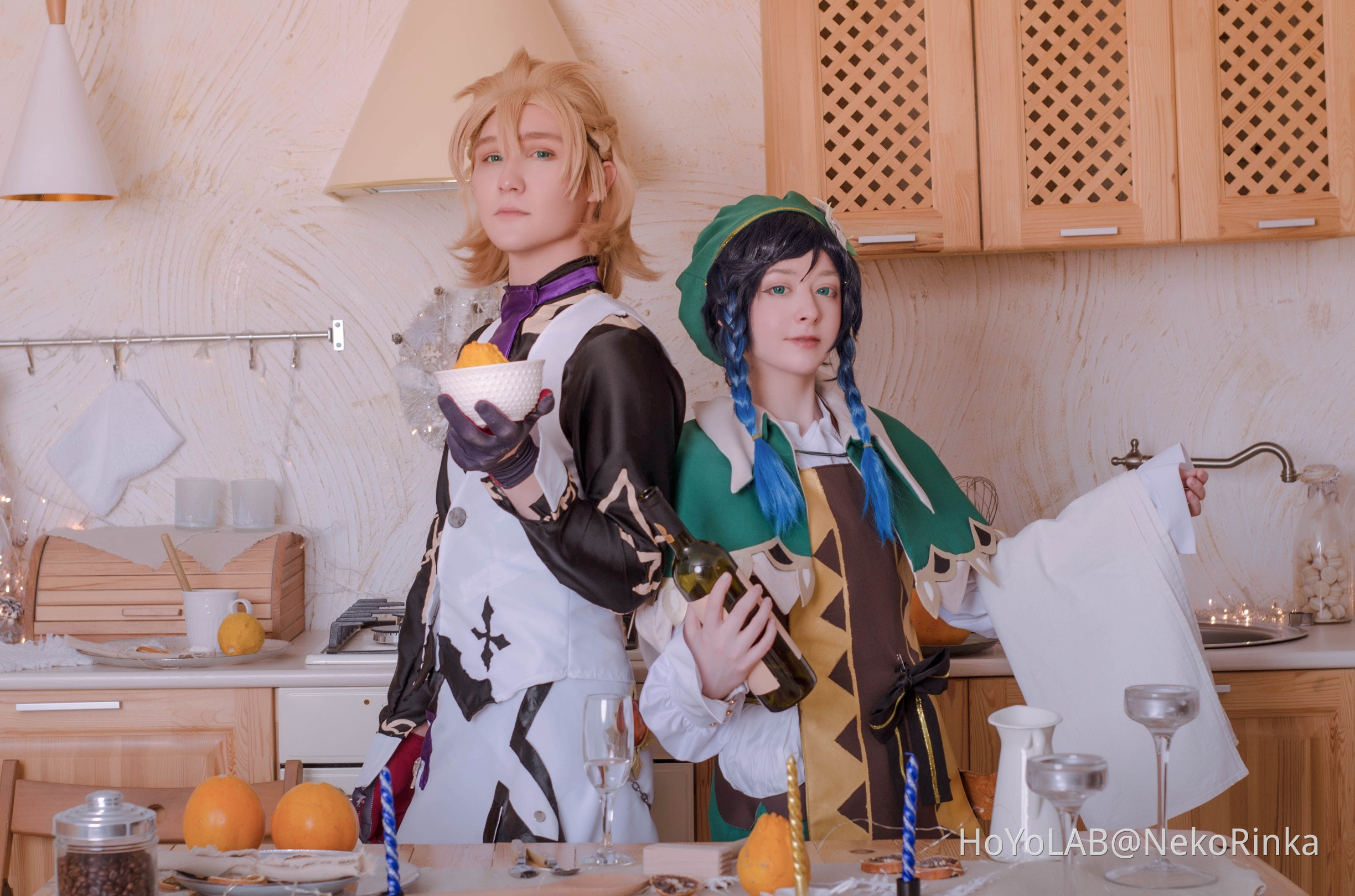 Albedo and Venti~ Genshin Impact | HoYoLAB