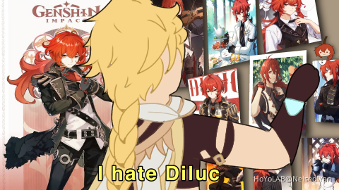 my enemies to lovers arc with diluc Genshin Impact | HoYoLAB