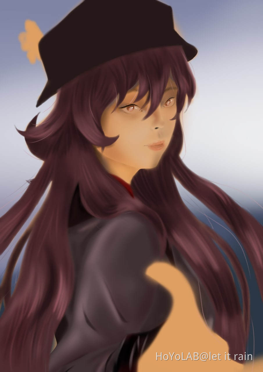 'Hold my hand' Hutao [Genshin Impact Fanart] Genshin Impact | HoYoLAB