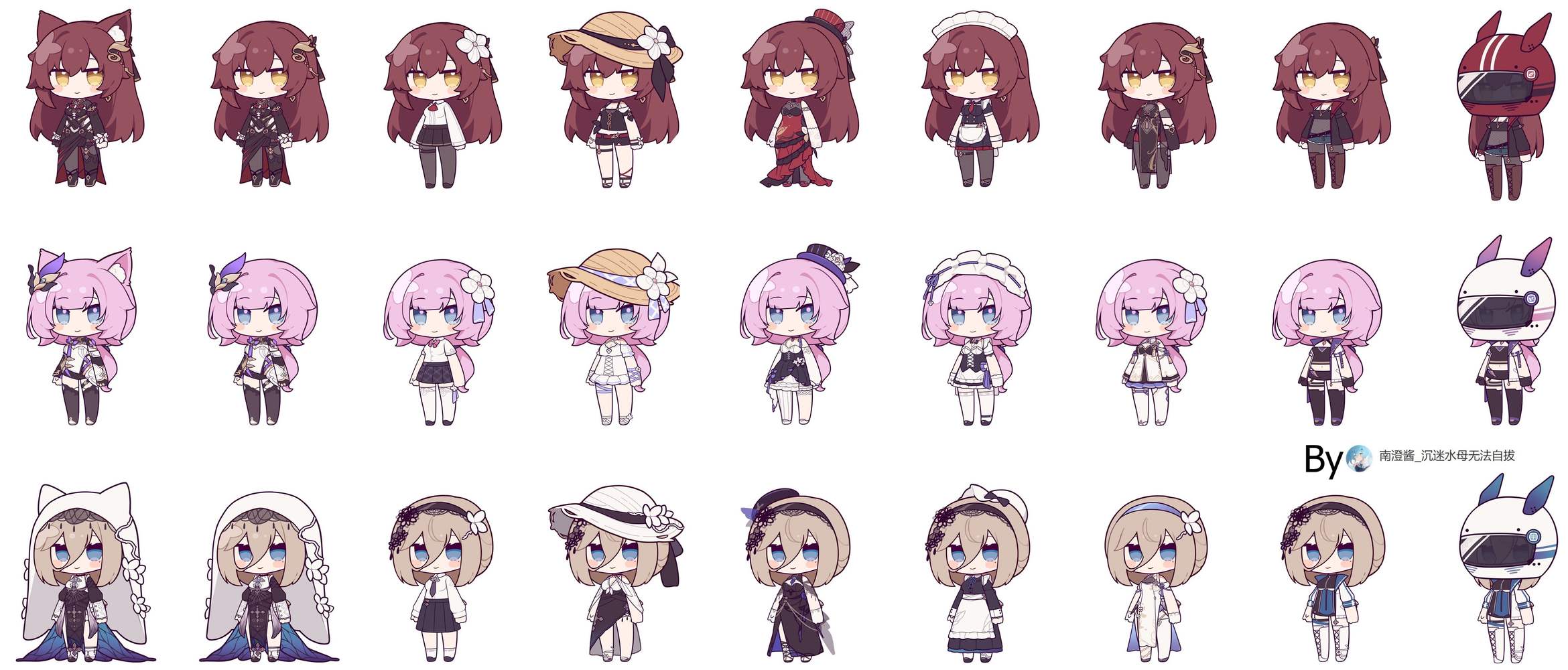 [Repost] Web event Chibi(Last Update:7.17.22) Honkai Impact 3rd | HoYoLAB