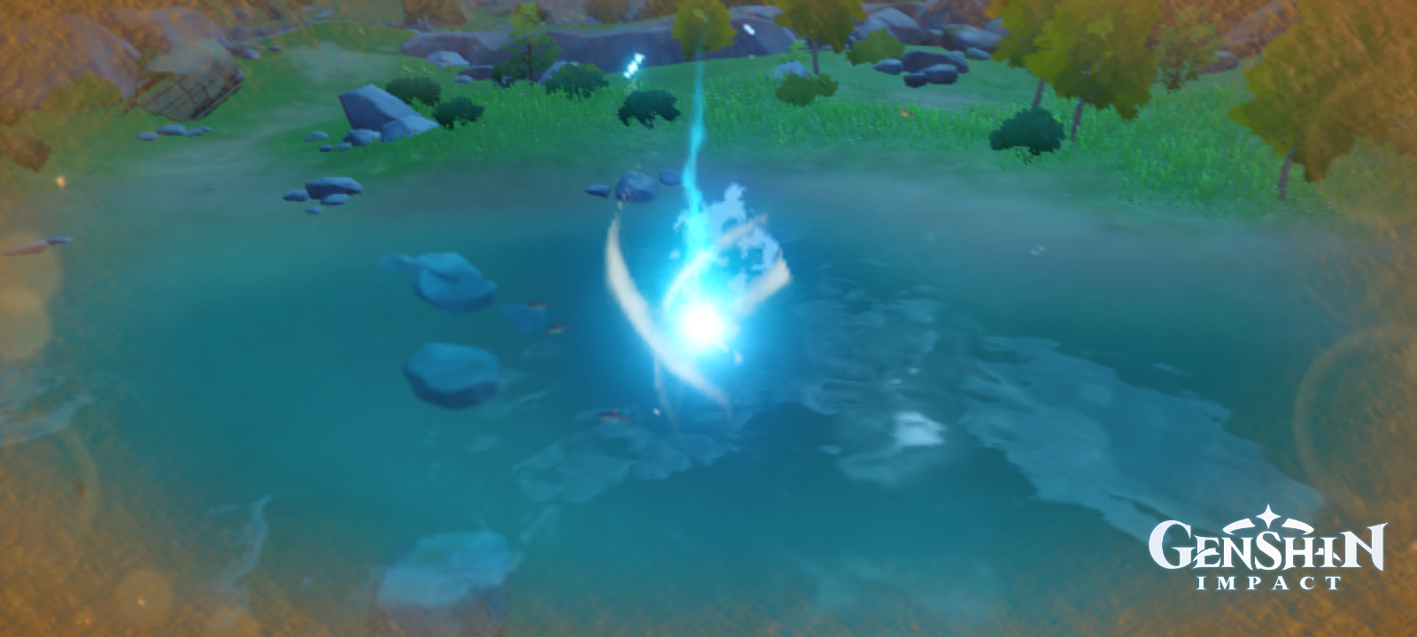 The water is falling Genshin Impact | HoYoLAB