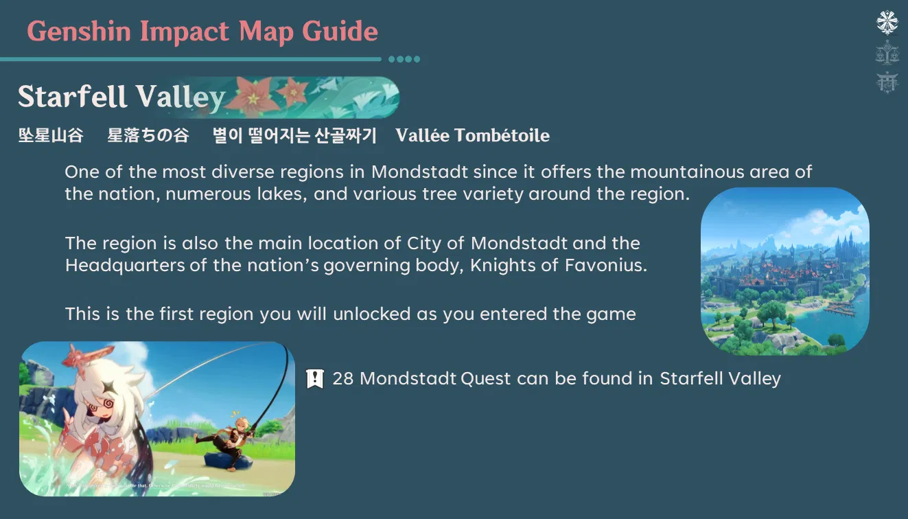 Starfell Valley | Map Guide Genshin Impact | HoYoLAB