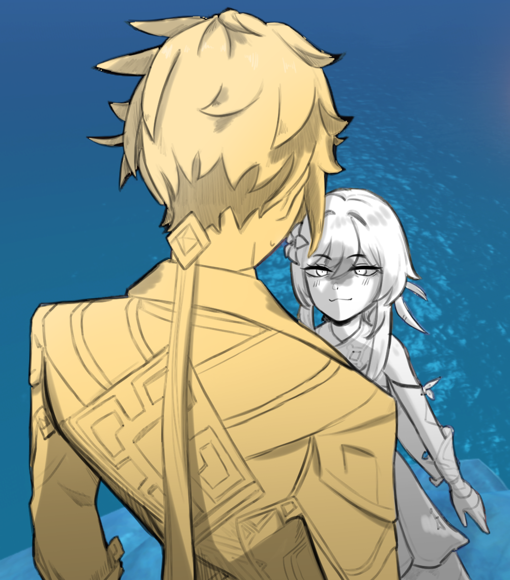 Smug Lumine Doodle Genshin Impact | HoYoLAB