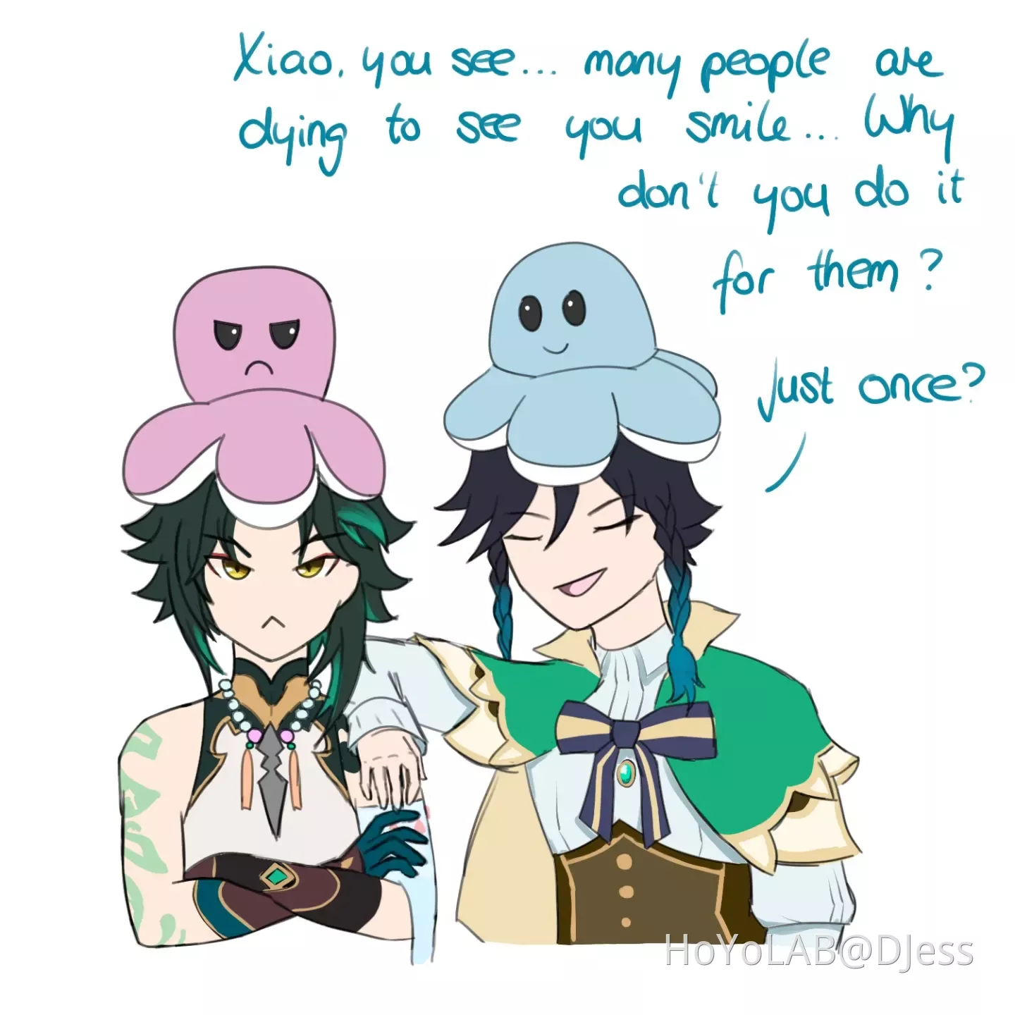 Xiao, pls smile Genshin Impact | HoYoLAB