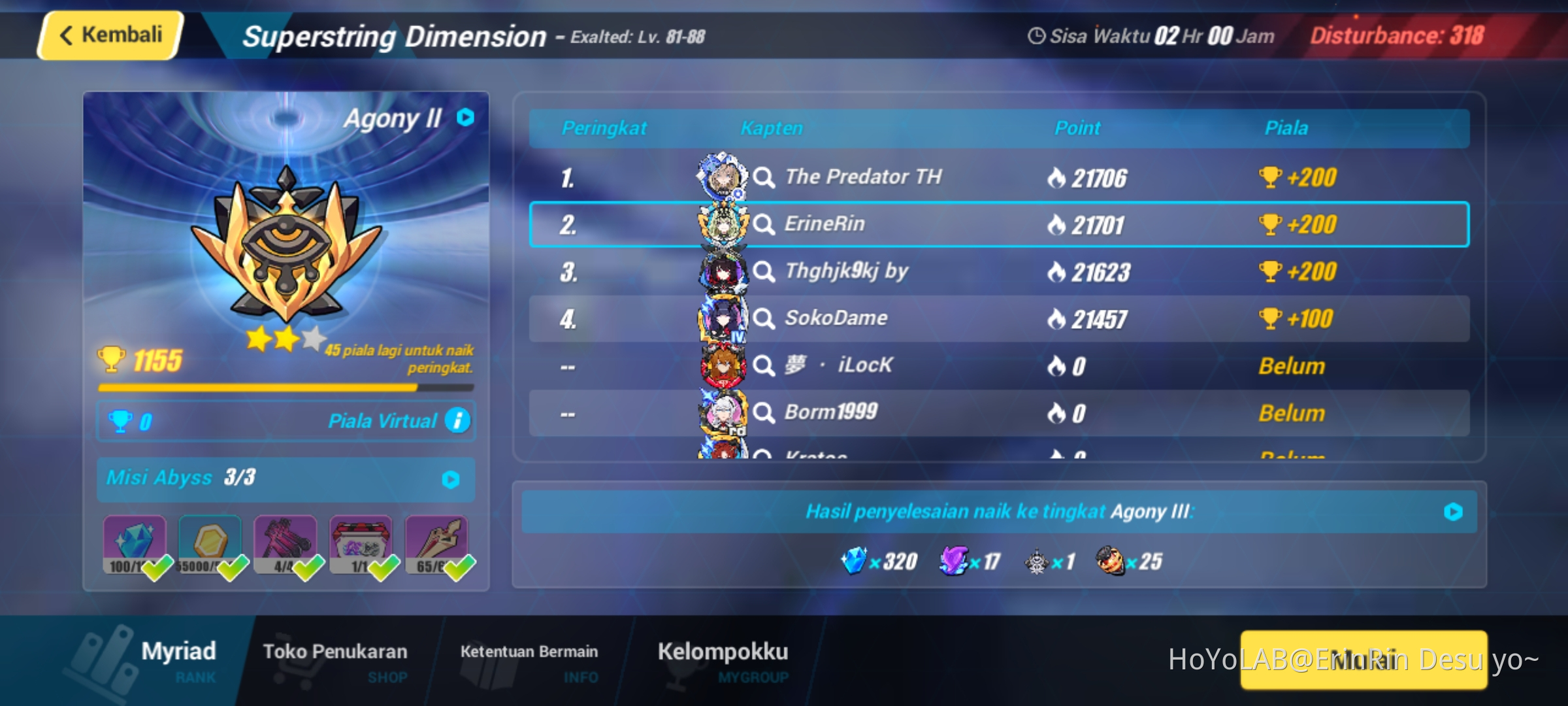 Aku cinta weather counter Honkai Impact 3rd | HoYoLAB