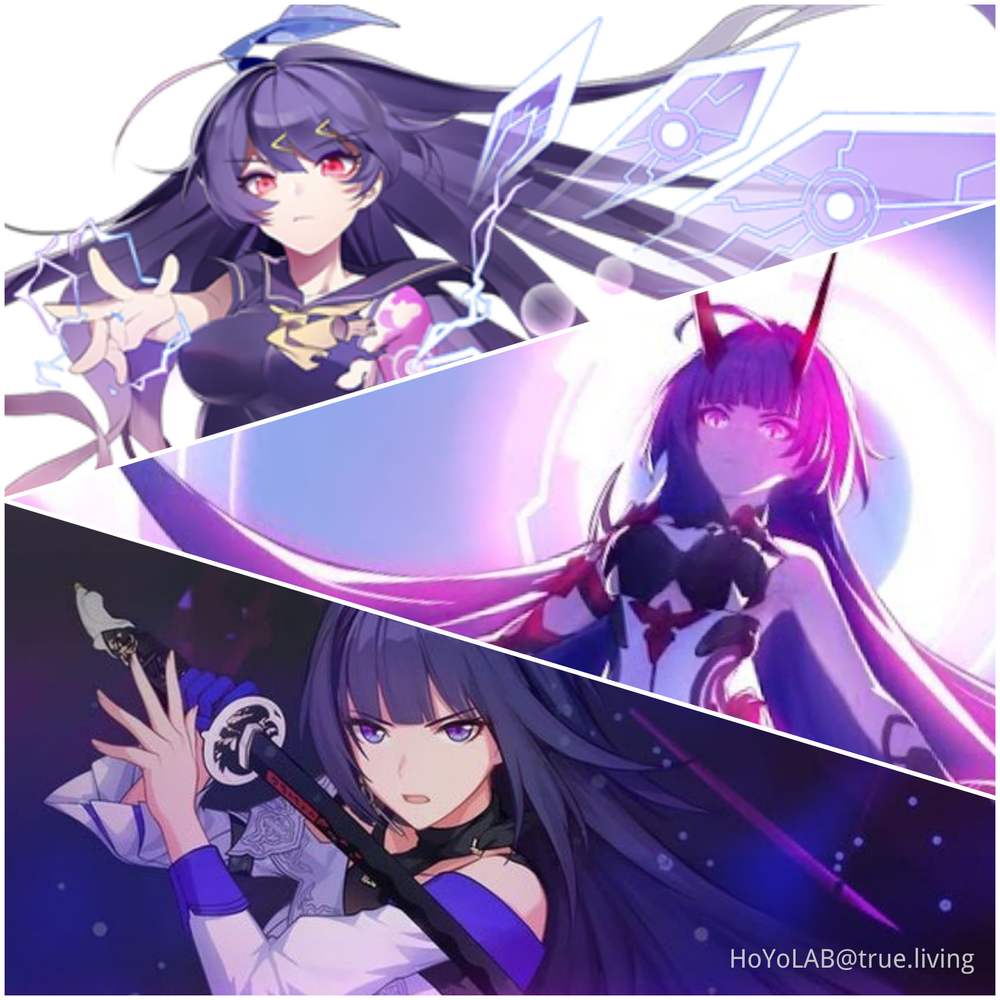 GGZ - Honkai Impact 3rd Raiden Mei Queen of Thunder evolution 2014 ...