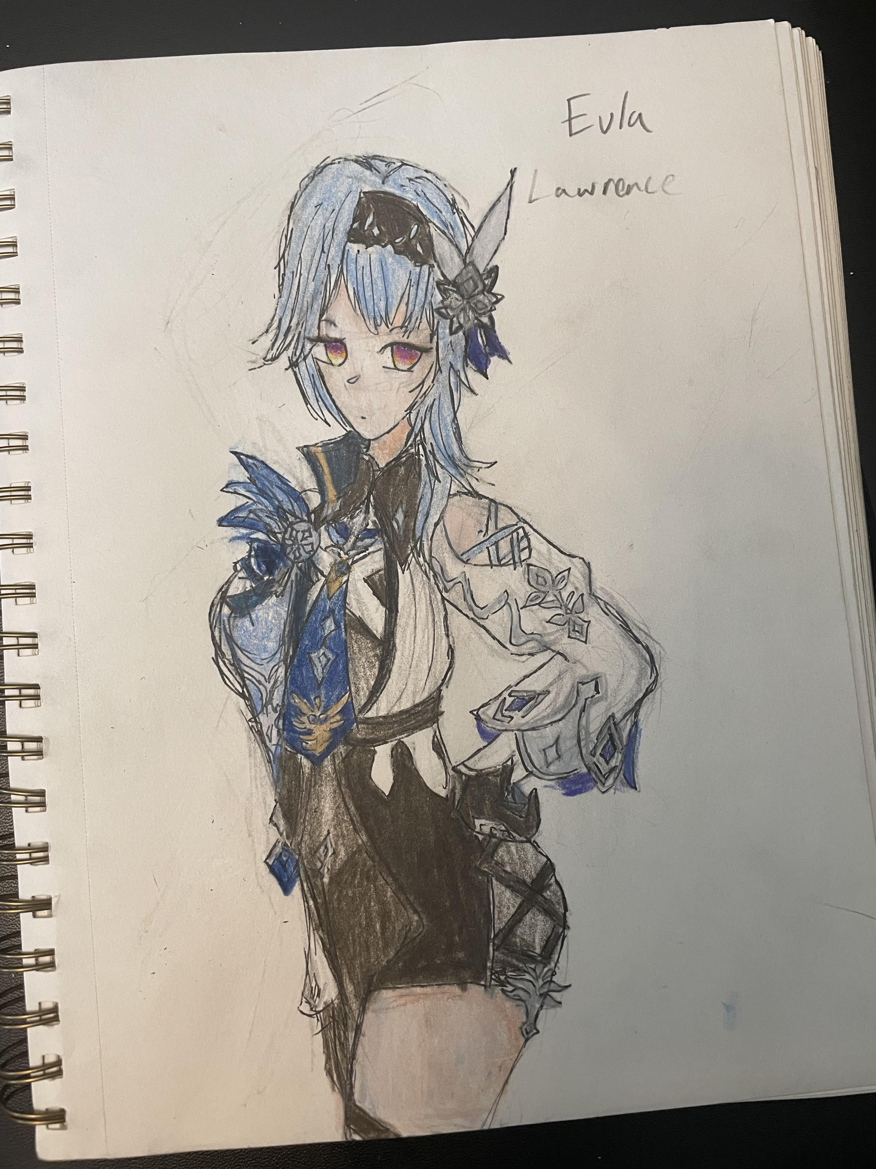 Spindrift Knight Eula Lawrence Genshin Impact | HoYoLAB