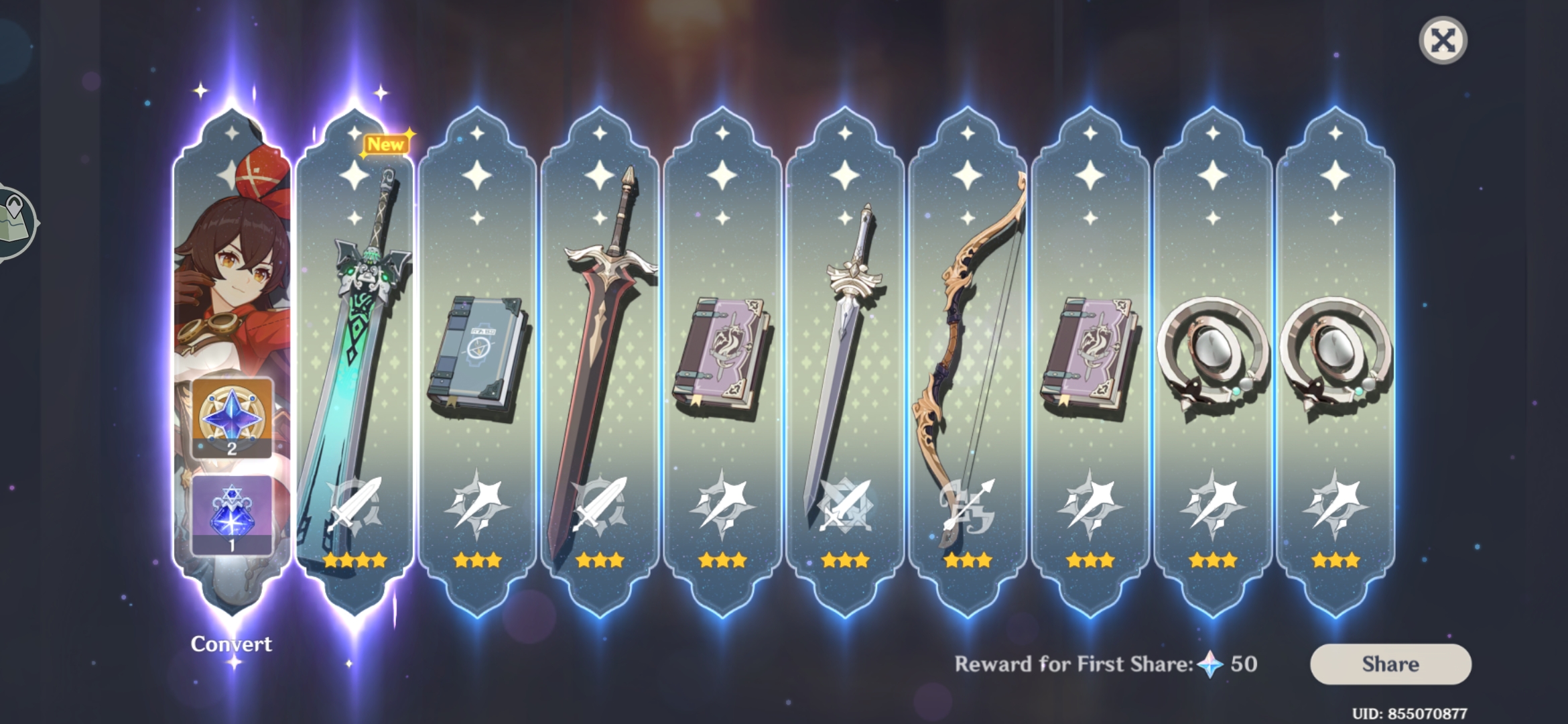 I got rarest constellation in standard banner Genshin Impact | HoYoLAB