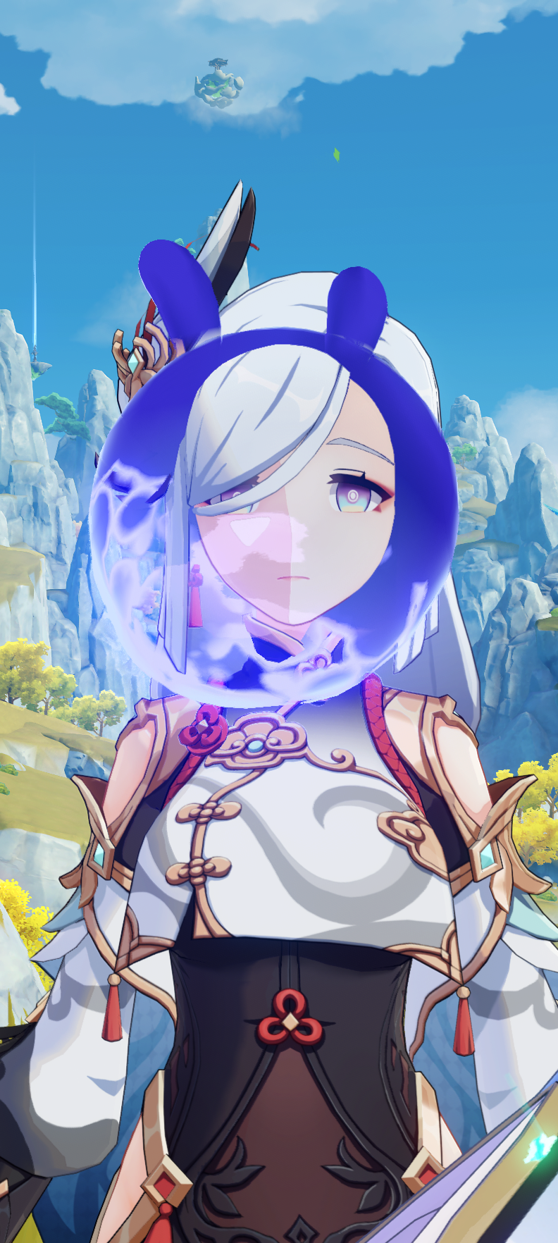 Bubble head Shenhe Genshin Impact | HoYoLAB