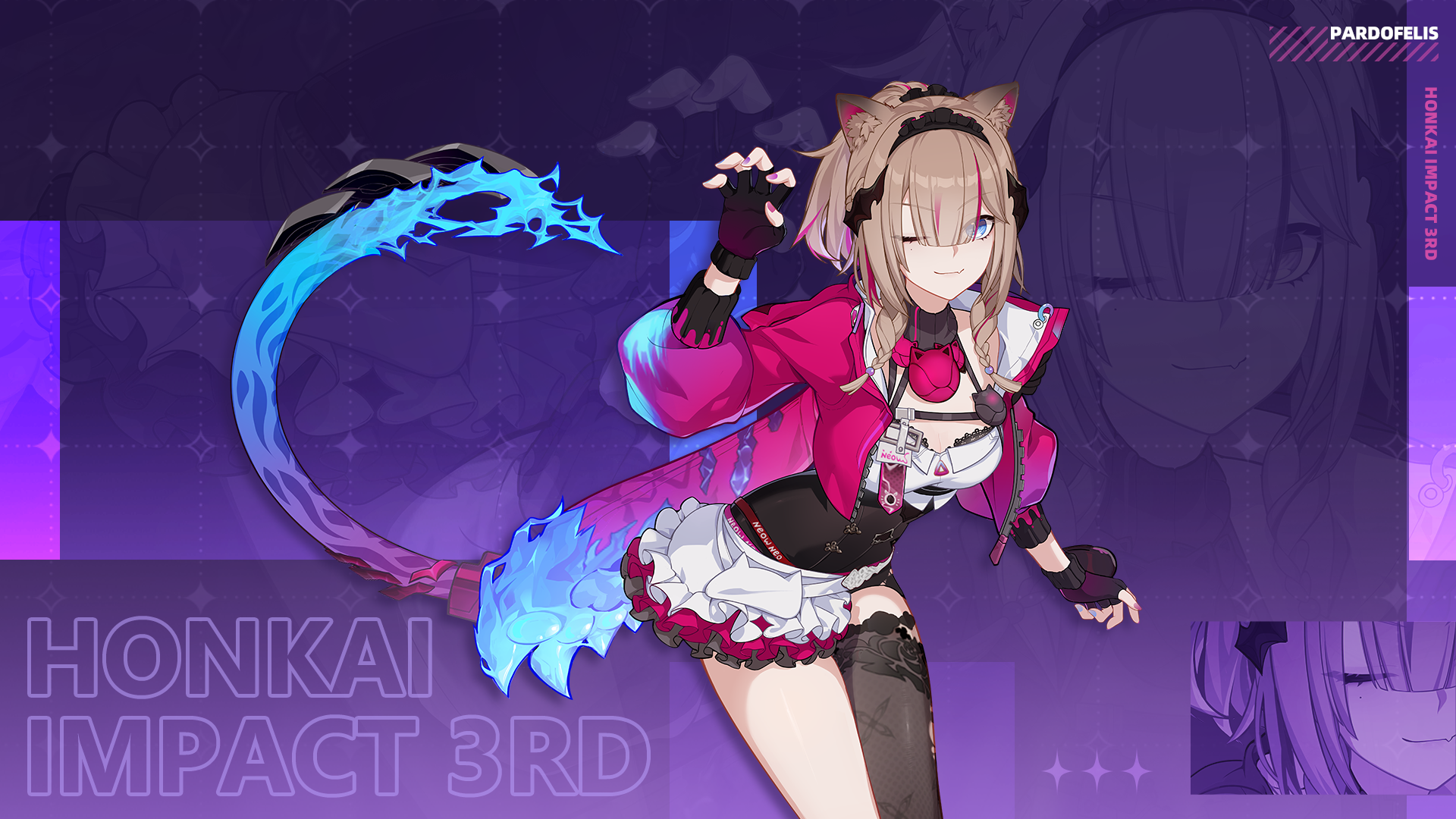 [Wallpaper] PARDOFELIS - Spectral Claws Honkai Impact 3rd | HoYoLAB