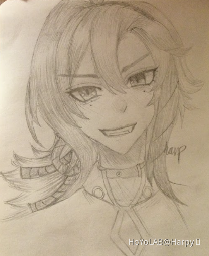 Heizou Drawing! Genshin Impact | HoYoLAB