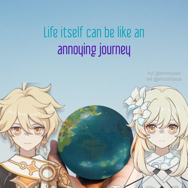 genshin characters as AI-generated inspirational quotes pt.2 (pt.3 and ...