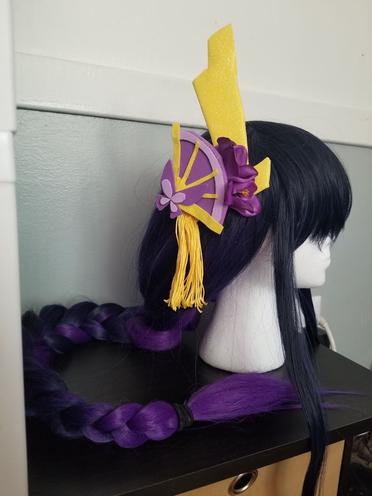 Raiden Shogun's Hair Piece Done! Genshin Impact | HoYoLAB