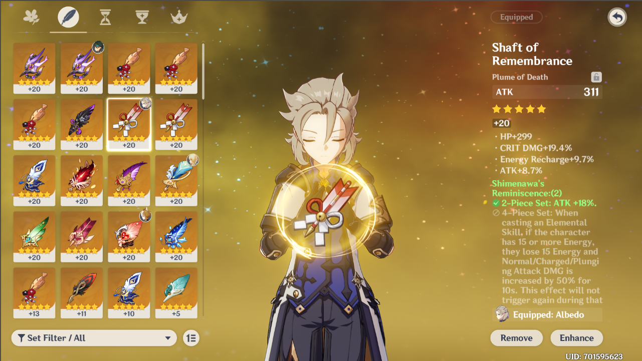 DPS Albedo Build | Genshin Impact | HoYoLAB