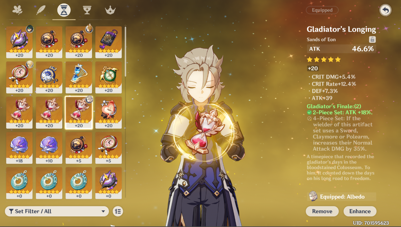DPS Albedo Build | Genshin Impact | HoYoLAB