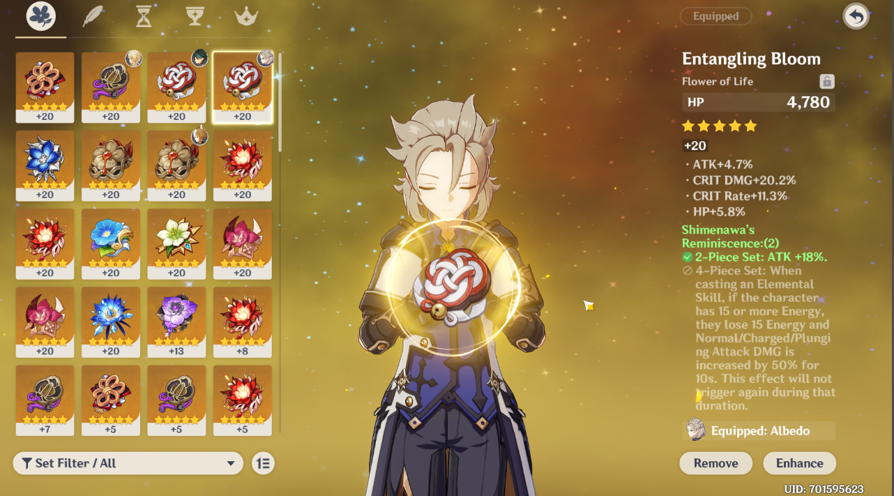 DPS Albedo Build | Genshin Impact | HoYoLAB