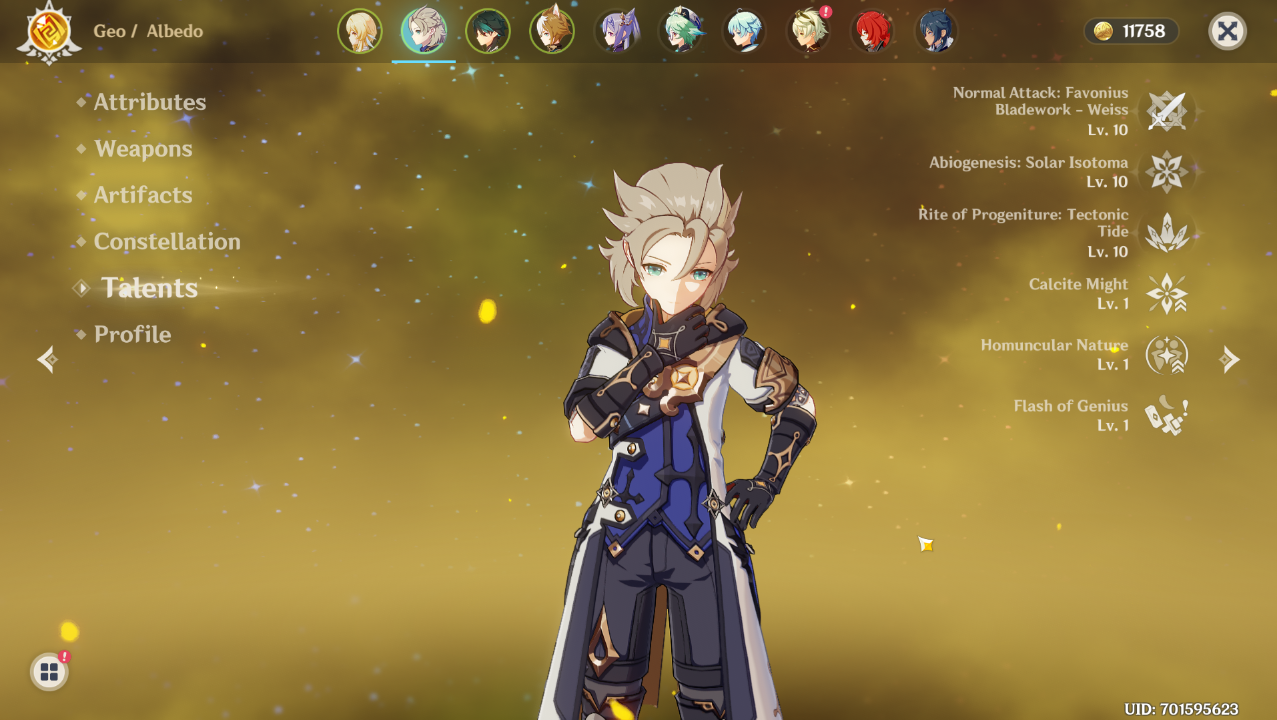 DPS Albedo Build | Genshin Impact | HoYoLAB
