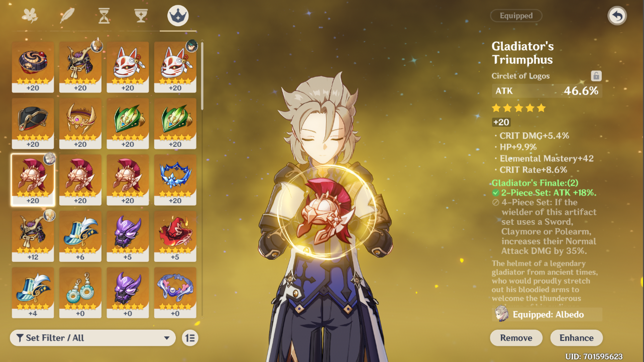 DPS Albedo Build | Genshin Impact | HoYoLAB