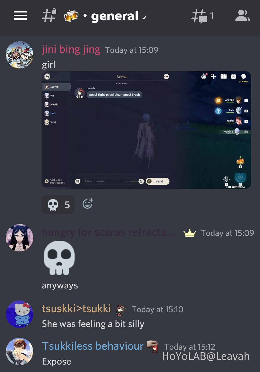 Genshin server | Genshin Impact | HoYoLAB