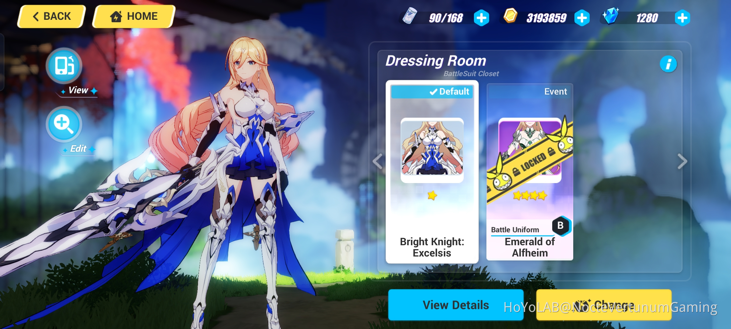 Finally got the new Outfit of Bright Knight on CN Server 🙂 Waiting for ...
