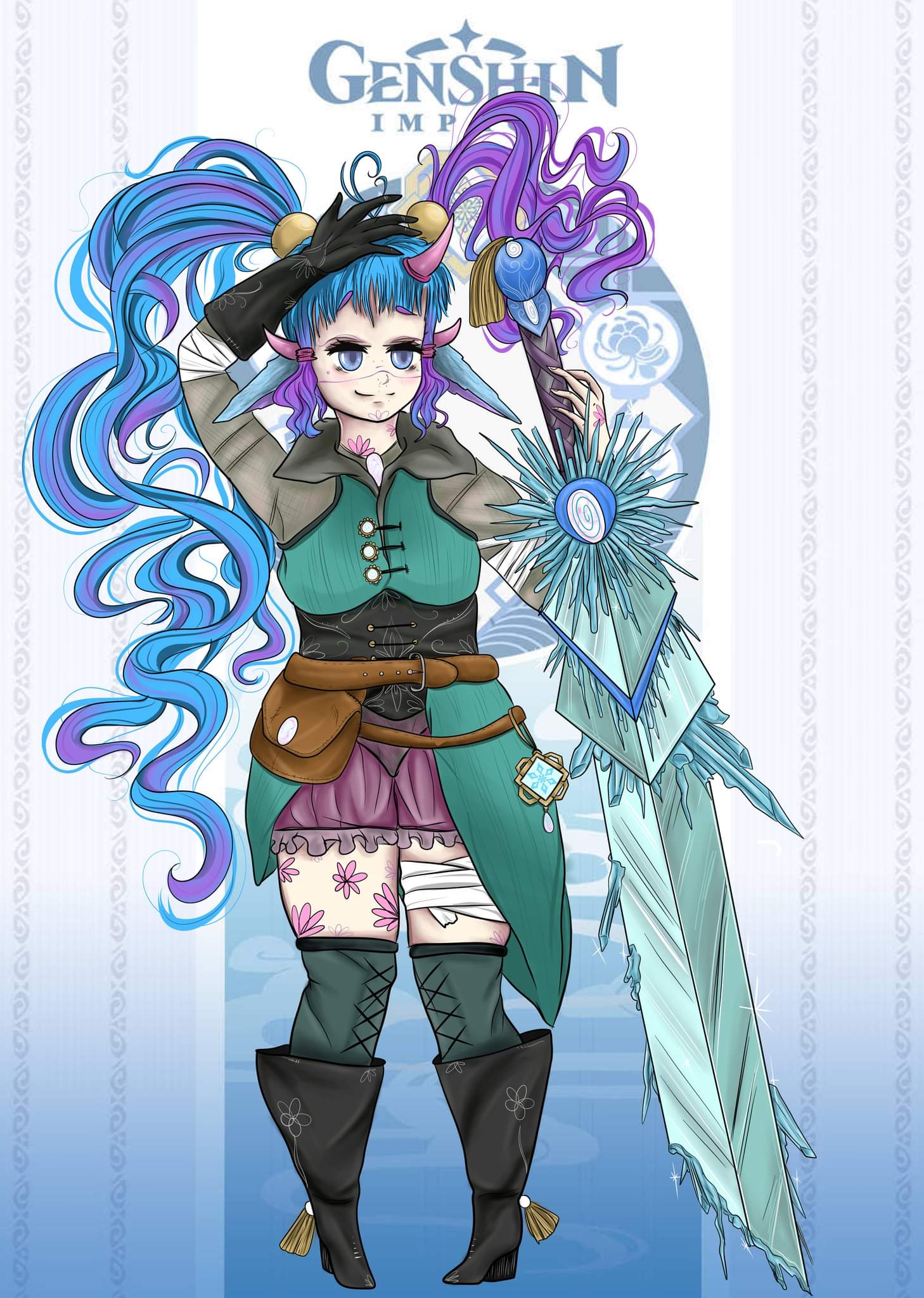 Myself as a GI character! Genshin Impact | HoYoLAB