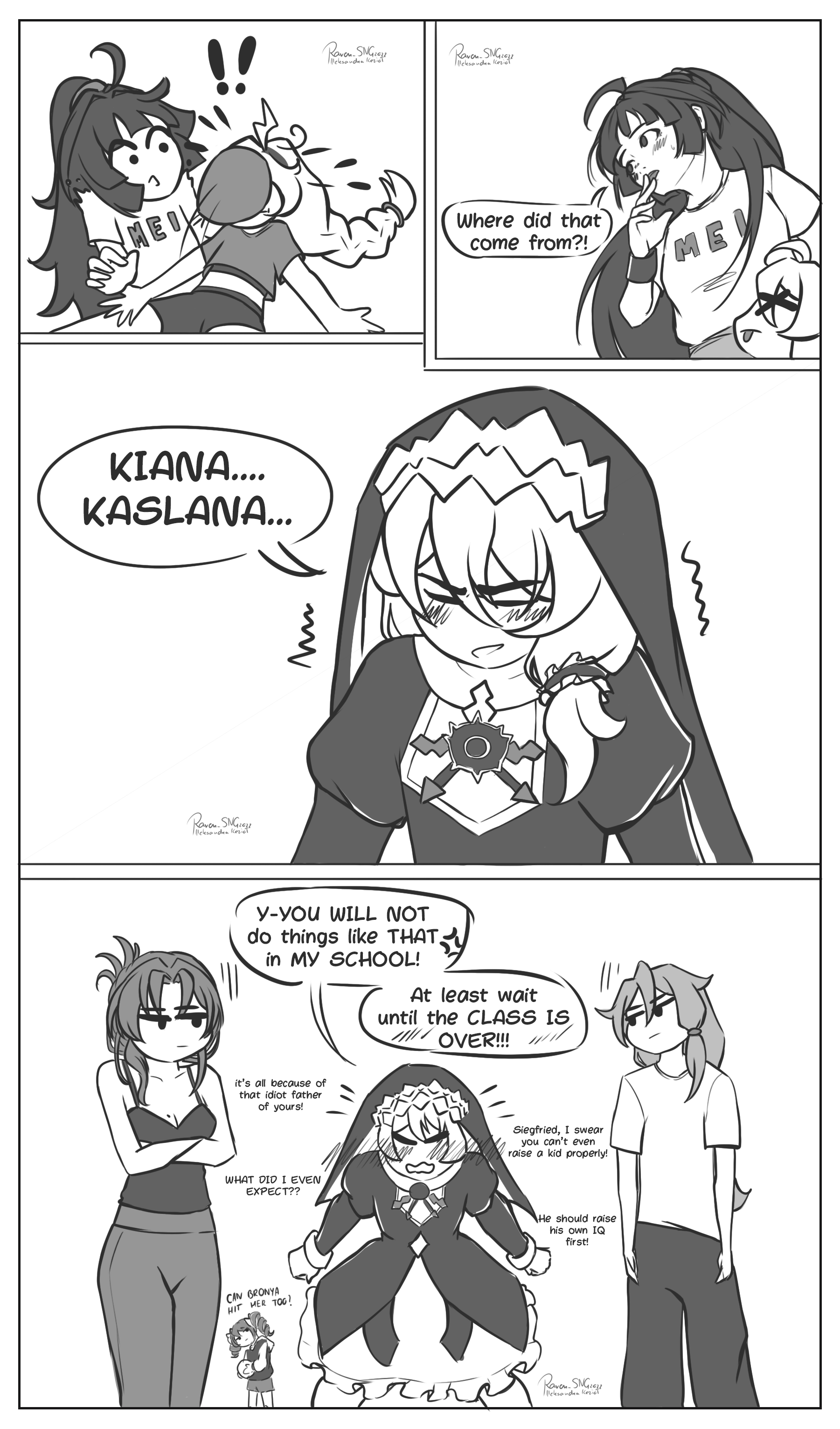 Trust fall [KiaMei] | Honkai Impact 3rd | HoYoLAB
