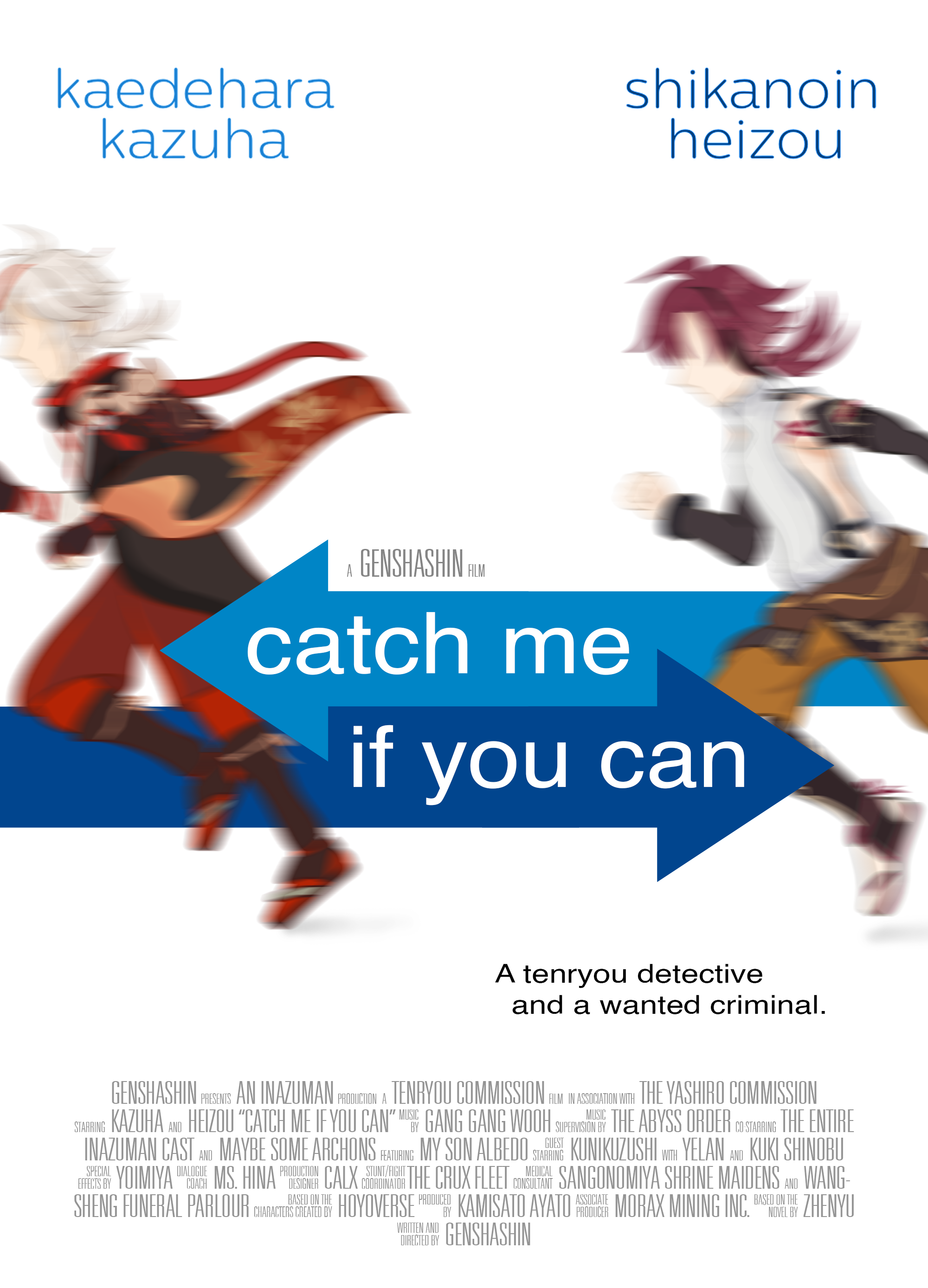 A Tenryou Detective and a Wanted Criminal... Genshin Impact | HoYoLAB